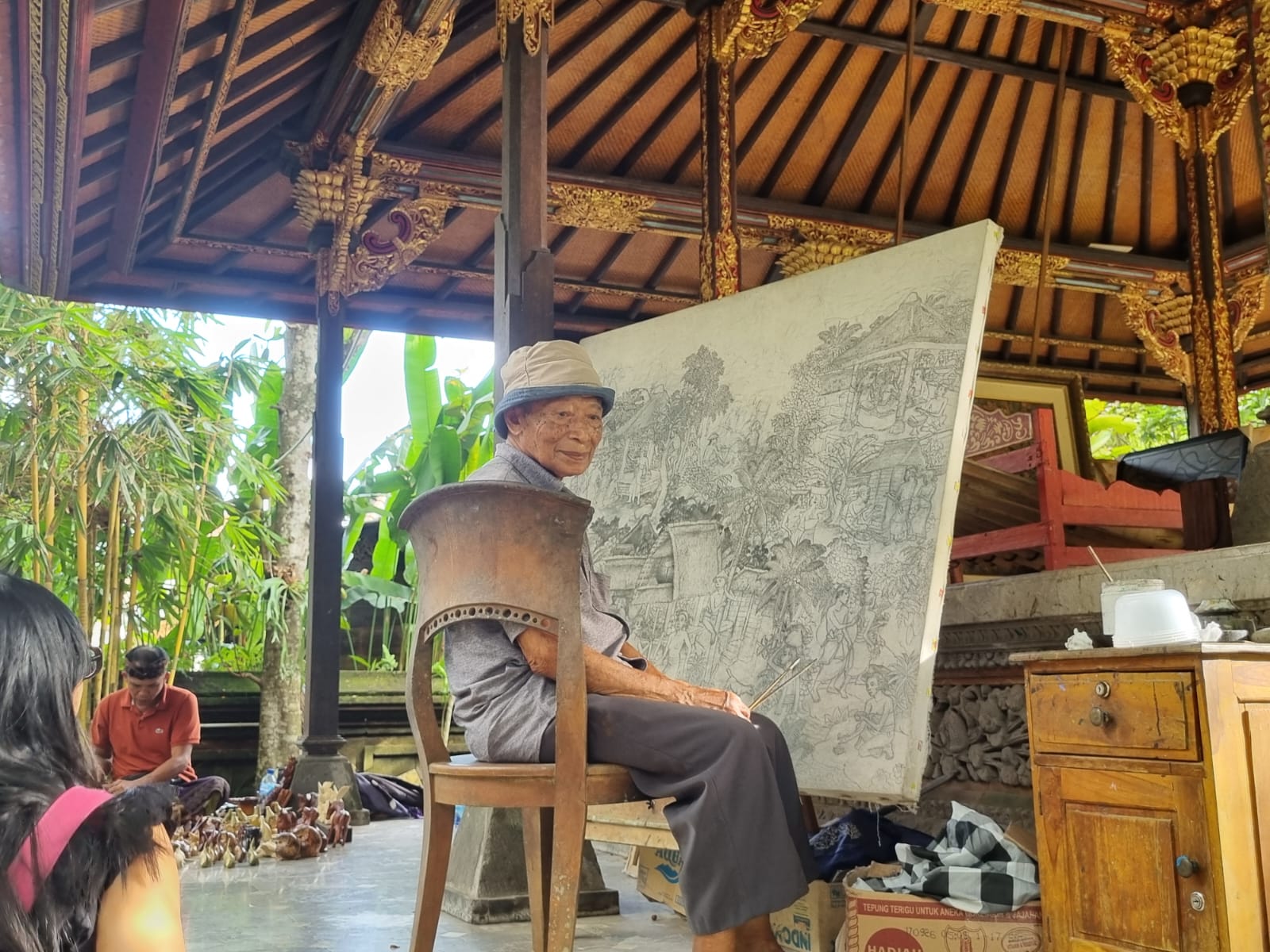 I Wayan Pendet, Pelukis Museum ARMA dan Penjaga Warisan Bali di Tengah ...